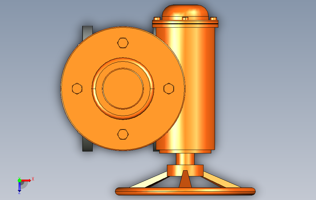 D943H-25三偏心多层次金属硬密封蝶阀[D943H-25]DN50_STEP_模型图纸下载 – 懒石网