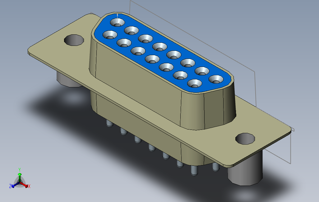 DB15_F_SOLIDWORKS 2008_模型图纸下载 – 懒石网