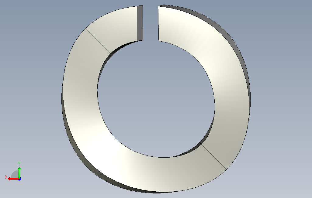GB╱T7246-1987[波形弹簧垫圈（零件）8]_STEP_模型图纸下载 – 懒石网