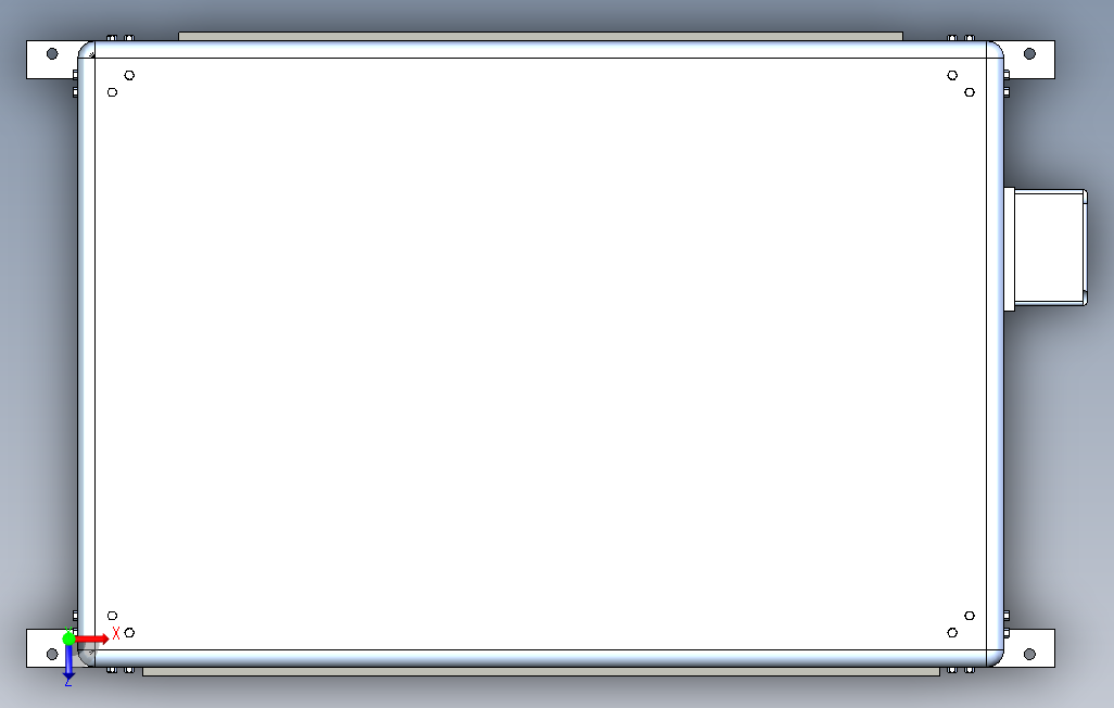 JSF-X-GM、GH系列低噪声风机箱[JSF-X-750GM]_STEP_模型图纸下载 – 懒石网