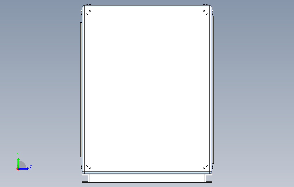 JSF-X-GM、GH系列低噪声风机箱[JSF-X-850GM]_STEP_模型图纸下载 – 懒石网