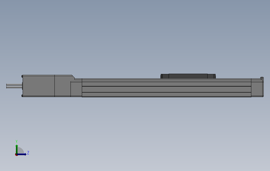 Lejs63高刚性滑块型电动执行器滚珠螺杆 Lejs63s2b 400b S5a1h Solidworks 2018模型图纸下载 懒石网