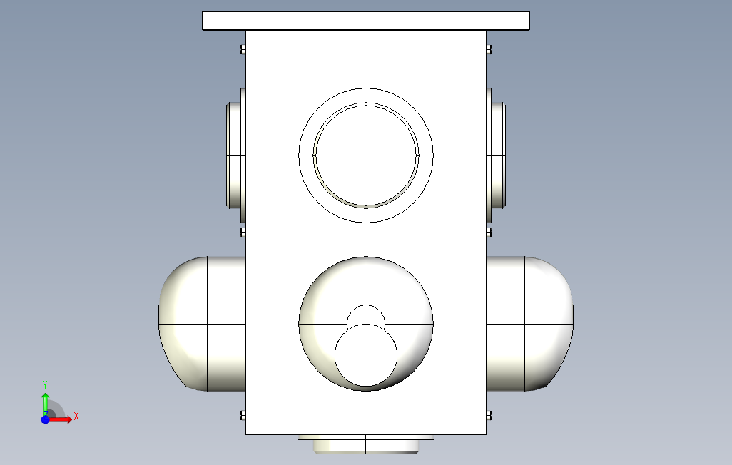 PYF系列喷流诱导风机[PYF-A2]_STEP_模型图纸下载 – 懒石网
