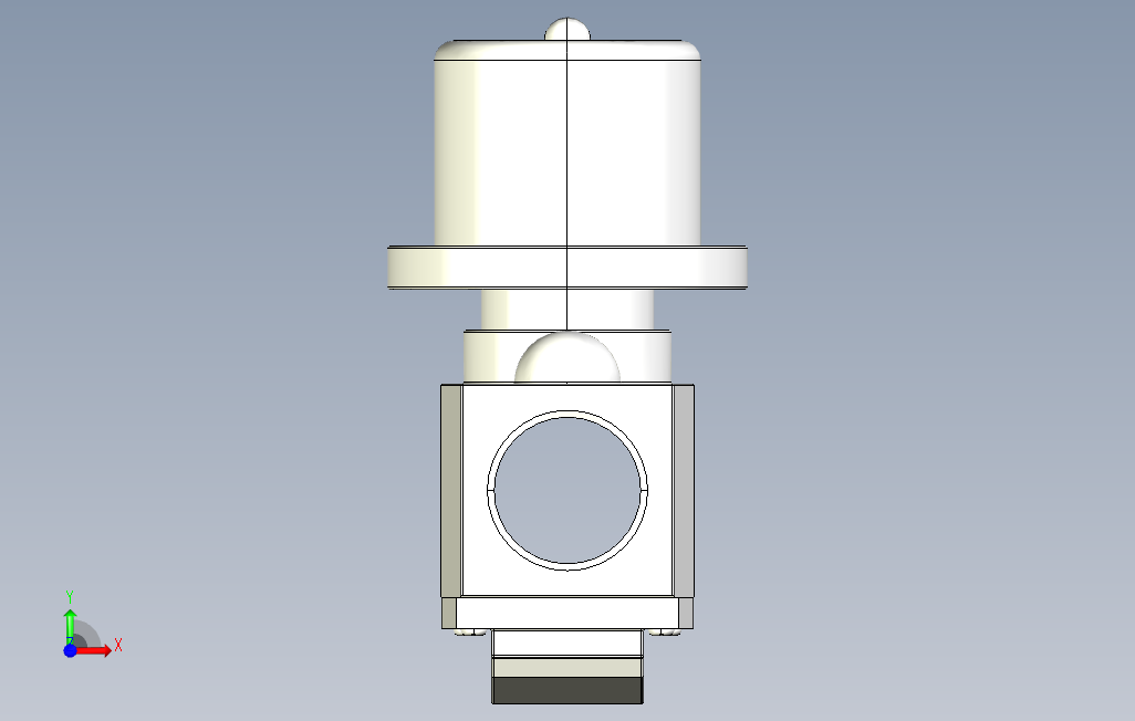 Qla系列单向节流阀 Qla L15 Step模型图纸下载 懒石网