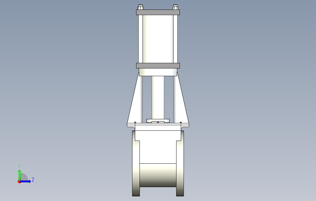 RVZ673H系列浆液阀[RVZ673H]DN500_STEP_模型图纸下载 – 懒石网