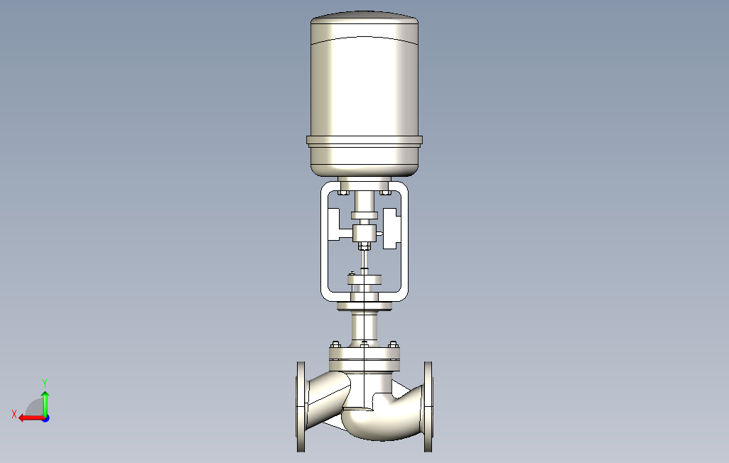 ZDLP-16CDN65调节阀[ZDLP-16CDN65]_STEP_模型图纸下载 – 懒石网