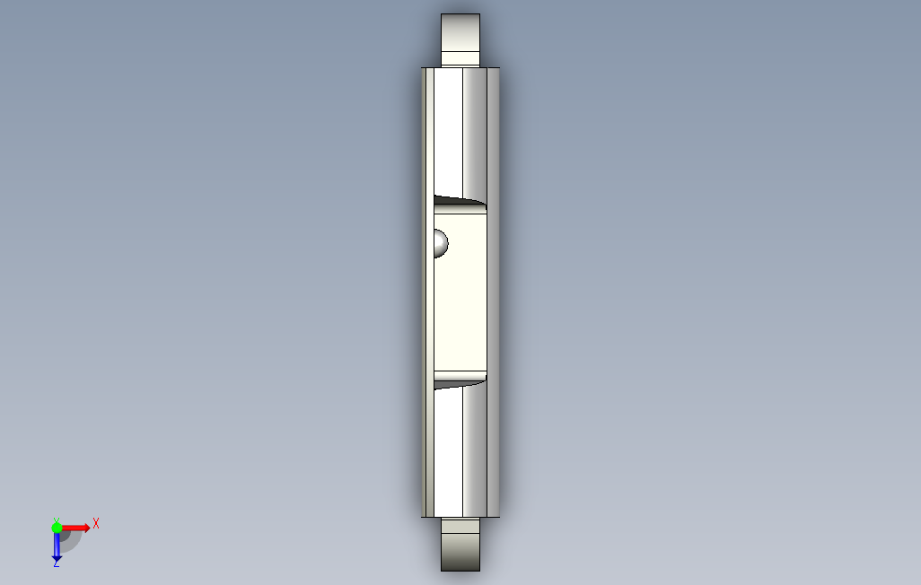 弹簧型hqsc拉手 Hqsc70a Step模型图纸下载 懒石网