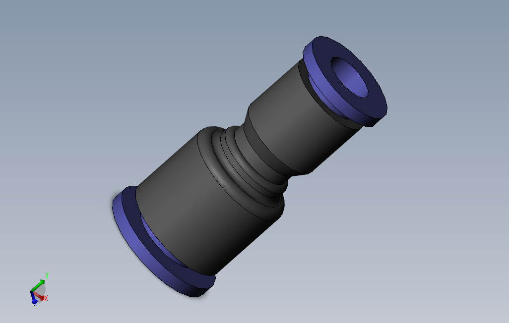 直通.SLDPRT_SOLIDWORKS 2014_模型图纸下载 – 懒石网