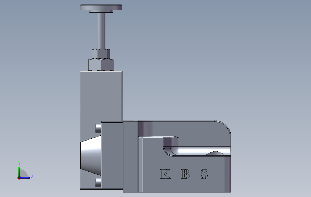 先导式溢流阀bg 06bg 06sldprtsolidworks 2012模型图纸下载 懒石网