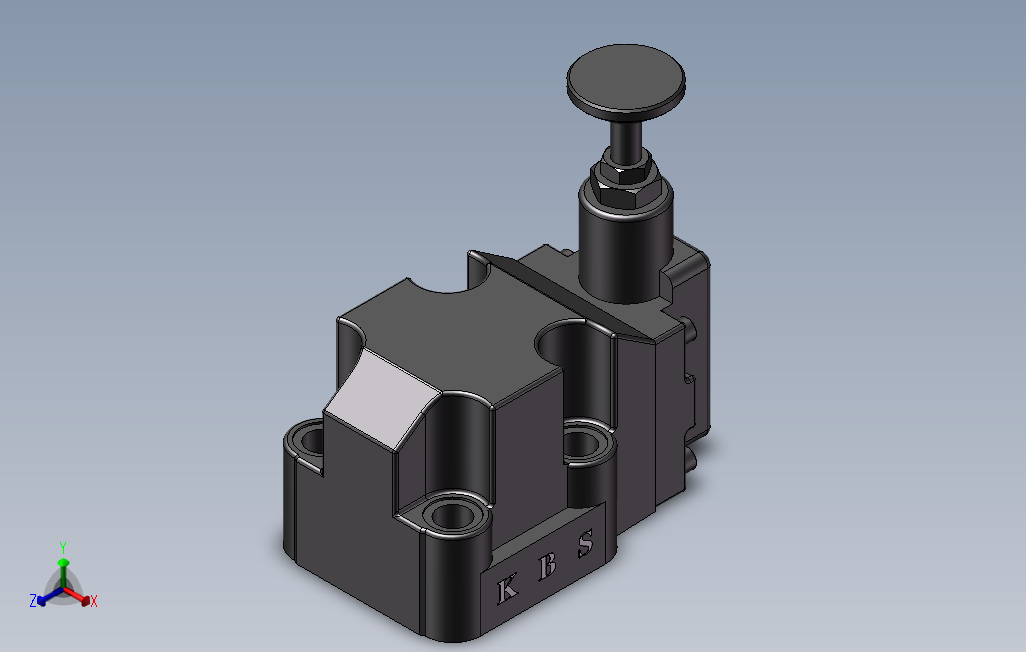 先导式溢流阀bhg 06bhg 06sldprtsolidworks 2012模型图纸下载 懒石网