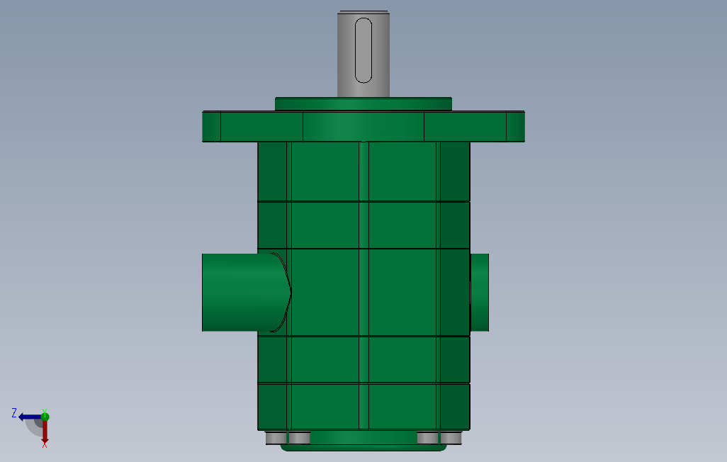 Cb Fc4032 一进二出双联齿轮泵 2cb Fc 20／10 1aal Solidworks 2010模型图纸下载 懒石网