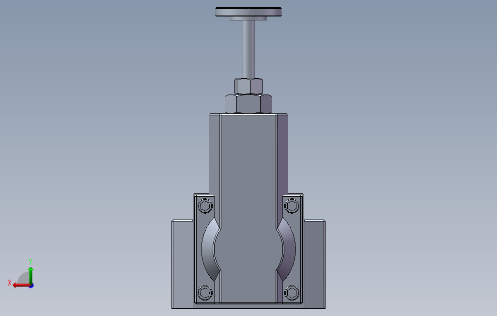 溢流阀bg 06 Bg 06 Solidworks 2018模型图纸下载 懒石网