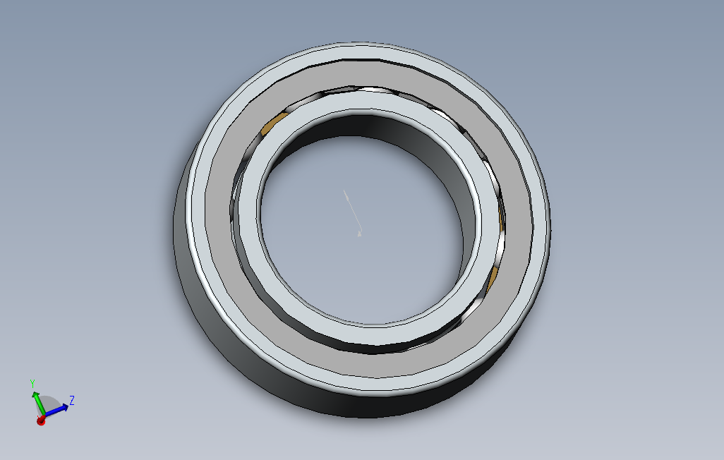 深沟球轴承6008-2RZ.SLDPRT_SOLIDWORKS 2009_模型图纸下载 – 懒石网