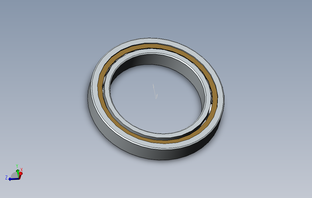 深沟球轴承61917-2RZ.SLDPRT_SOLIDWORKS 2009_模型图纸下载 – 懒石网