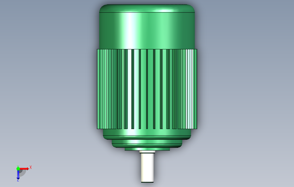 18.5KW电机.ipt_Inventor_模型图纸下载 – 懒石网