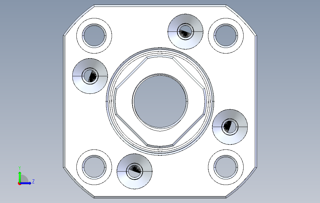 FK15滚珠花健、支撑座、滚珠丝杠、交叉导轨、直线模组.IGS_IGES_模型图纸下载 – 懒石网