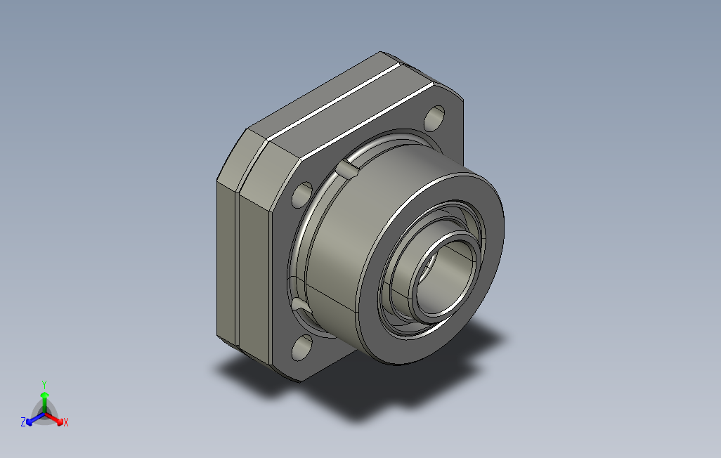 FK15滚珠花健、支撑座、滚珠丝杠、交叉导轨、直线模组.STEP_STEP_模型图纸下载 – 懒石网