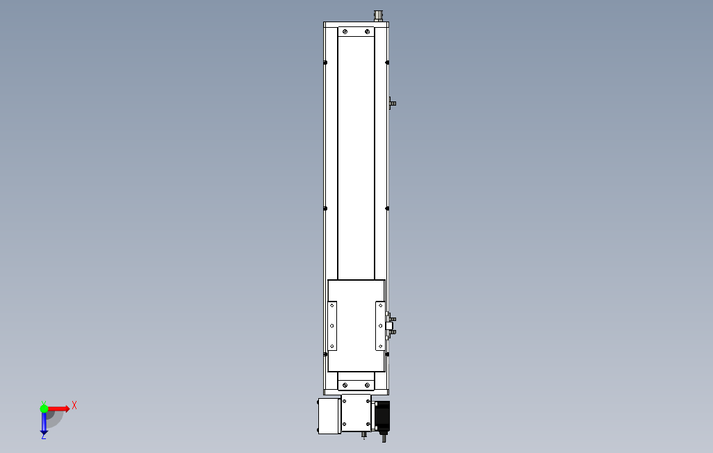 Scm14 450 Ld滚珠花健、支撑座、滚珠丝杠、交叉导轨、直线模组stpstep模型图纸下载 懒石网