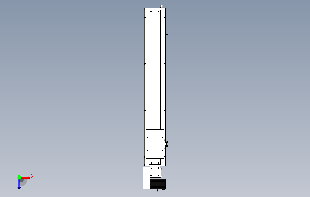 Scm14 700 L滚珠花健、支撑座、滚珠丝杠、交叉导轨、直线模组stpstep模型图纸下载 懒石网