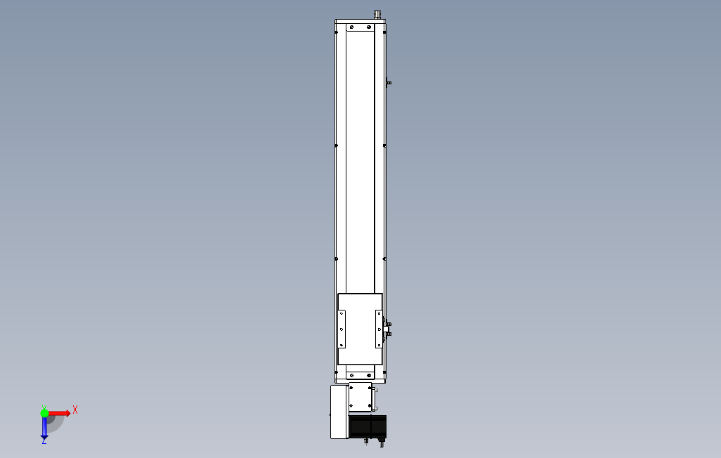 Ecb14 650 L系列直线模组stpstep模型图纸下载 懒石网