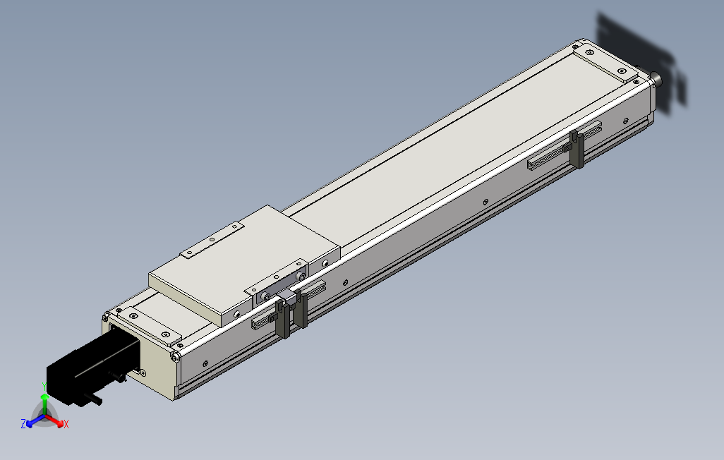 Ech10 400 Bc系列直线模组stpstep模型图纸下载 懒石网
