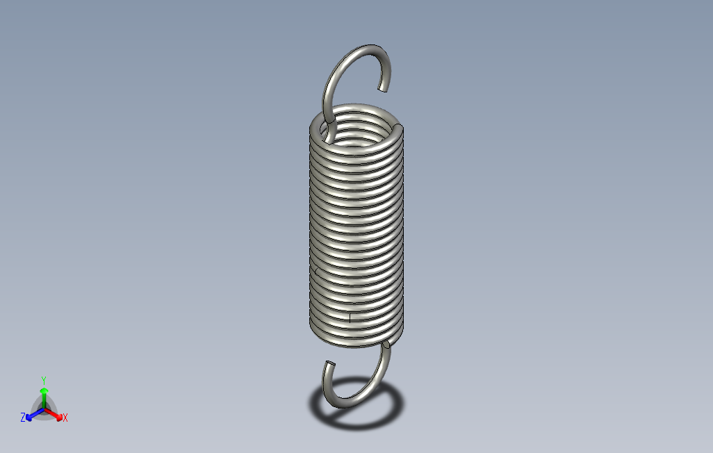 auml-d8-l35拉伸弹簧-中轻载型.stp_STEP_模型图纸下载 – 懒石网