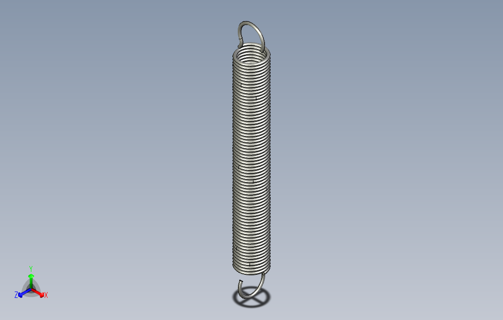 bul-d4-L35拉伸弹簧-轻载型.stp_STEP_模型图纸下载 – 懒石网