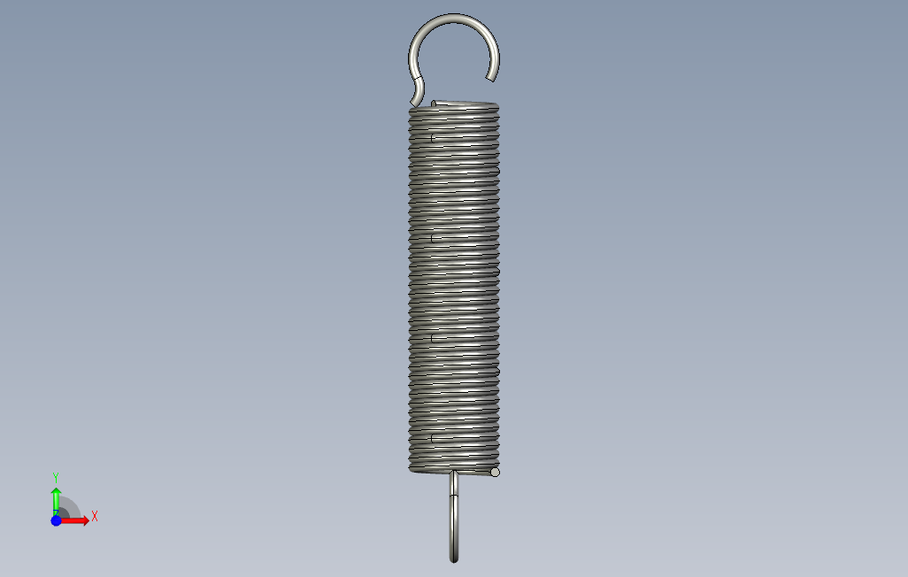 bul-d6-L35拉伸弹簧-轻载型.stp_STEP_模型图纸下载 – 懒石网