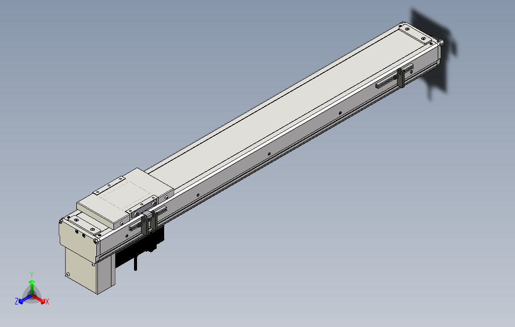Ech10 700 Bm 100w煞車系列直线模组stpstep模型图纸下载 懒石网