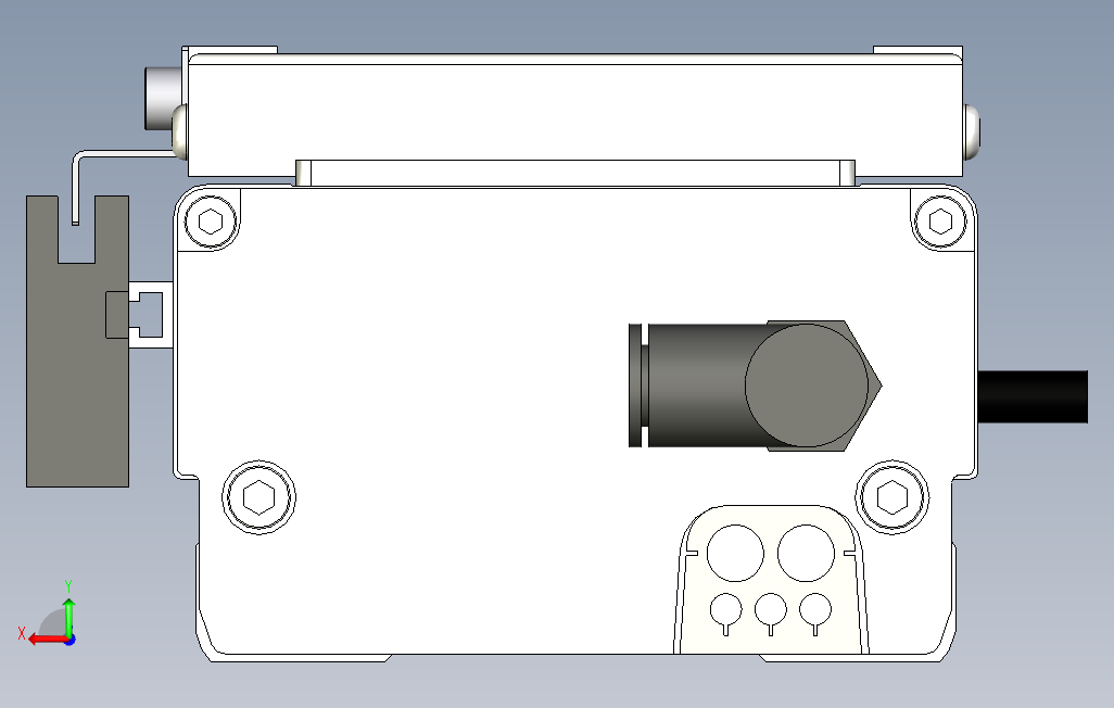 ECH12-100-BC-200W煞車系列直线模组.stp_STEP_模型图纸下载 – 懒石网