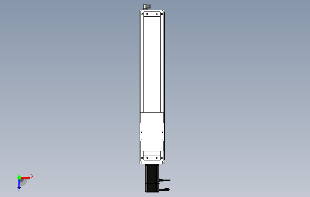 Ech12 400 Bc 200w A2系列直线模组stpstep模型图纸下载 懒石网