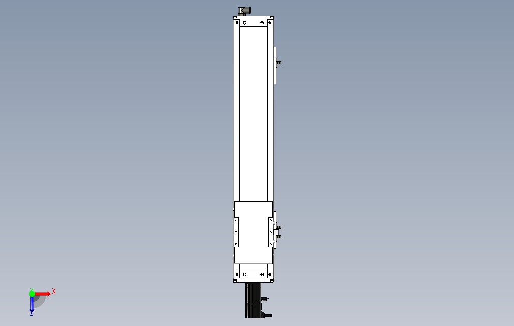 Ech12 450 Bc 100w系列直线模组stpstep模型图纸下载 懒石网