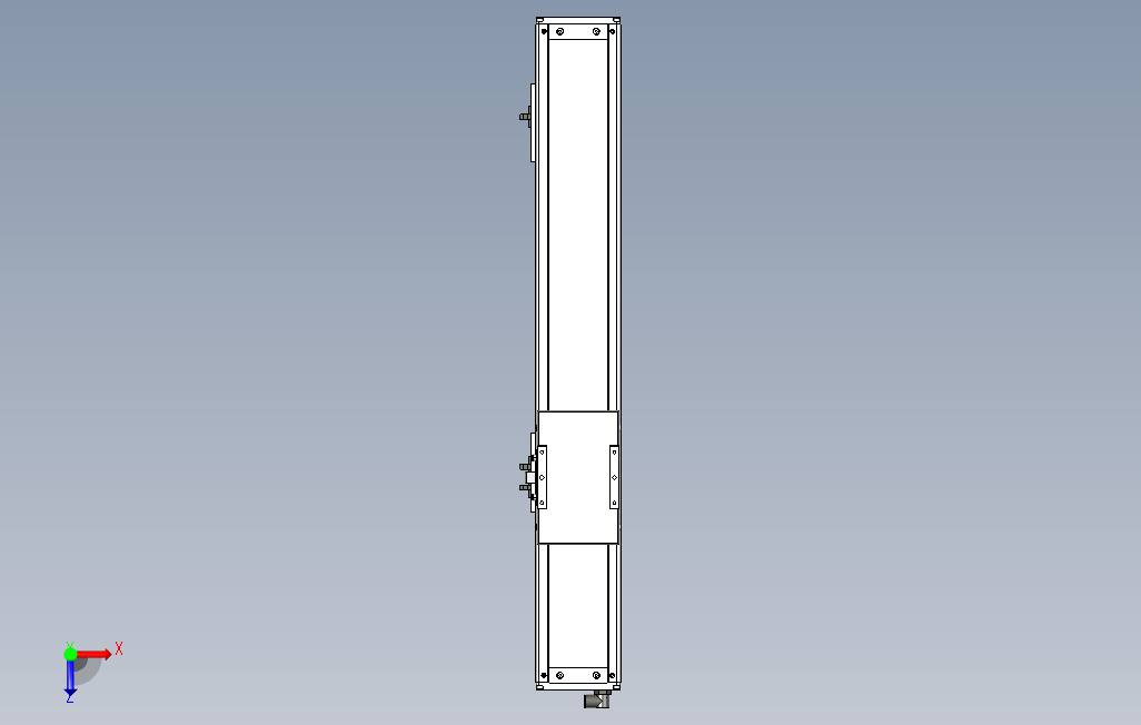 Ech12 450 M C4反系列直线模组stpstep模型图纸下载 懒石网