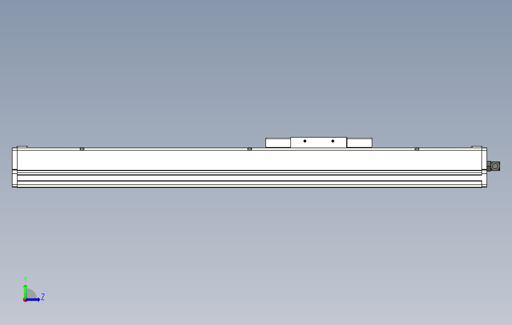 Ech14 400 M煞車系列直线模组stpstep模型图纸下载 懒石网