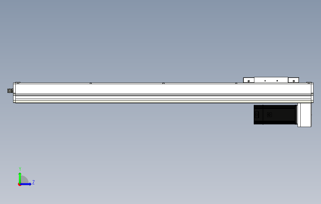 Ech17 900 Bm 750w煞車系列直线模组stpstep模型图纸下载 懒石网