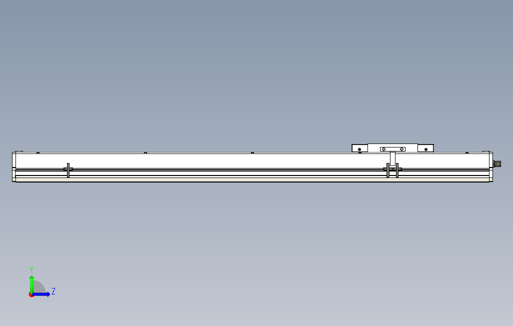 Ech17 900 M 400w C4反系列直线模组stpstep模型图纸下载 懒石网