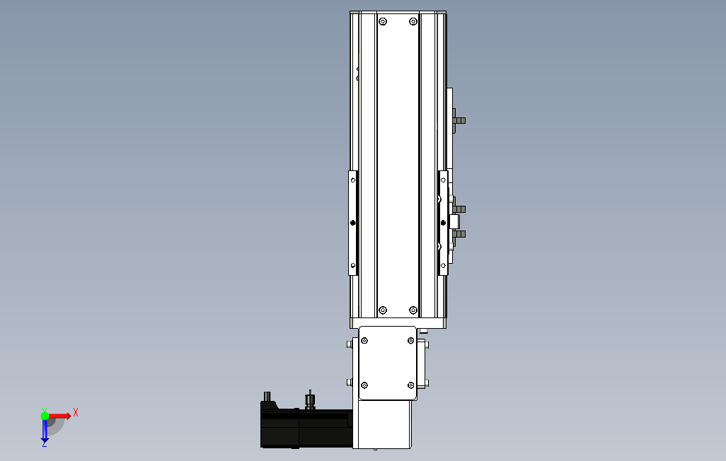 ETB10-100-R系列直线模组.stp_STEP_模型图纸下载 – 懒石网