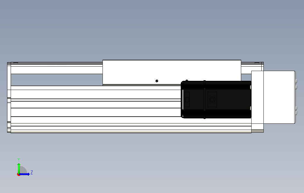 Eth22 100 Br 400w煞車系列直线模组stpstep模型图纸下载 懒石网