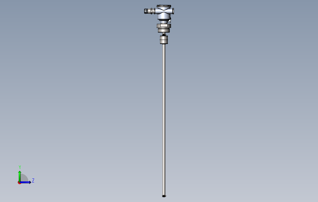 浮球液位传感器pmp 062e（液位指示器）solidworks 2015模型图纸下载 懒石网
