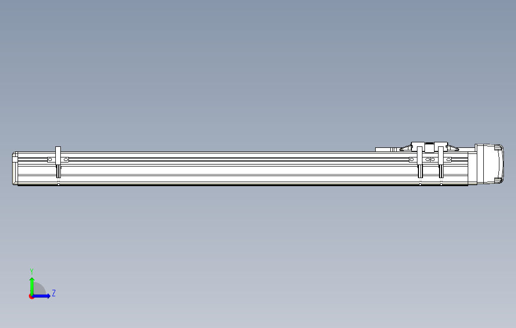 ETH5M-BL-450-M10B系列直线模组.stp_STEP_模型图纸下载 – 懒石网