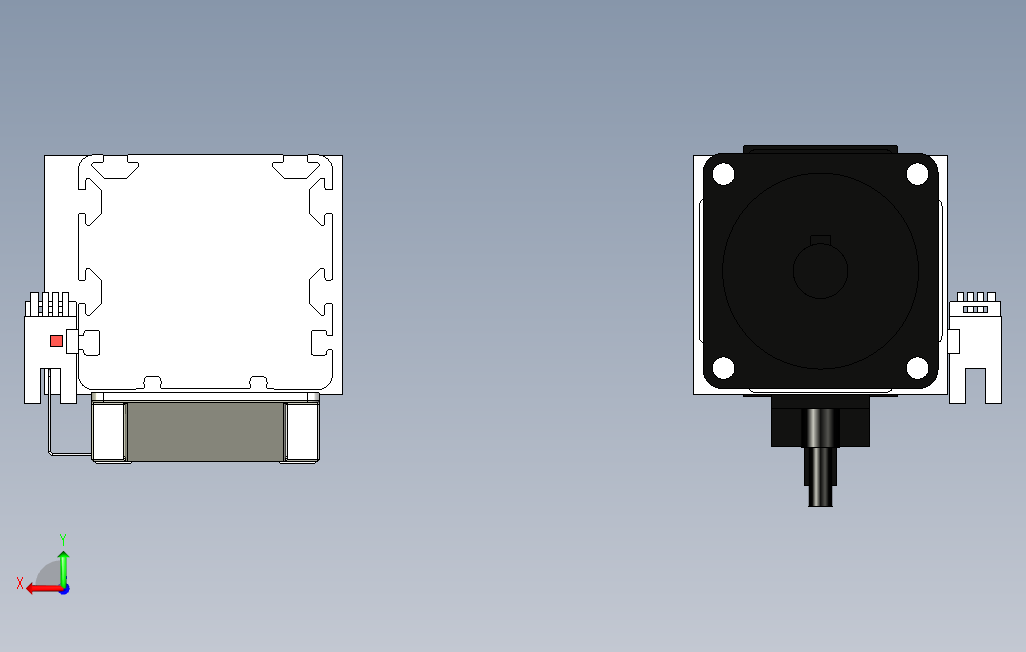 M65M-X78-500-R-M40-C4系列直线模组.stp_STEP_模型图纸下载 – 懒石网