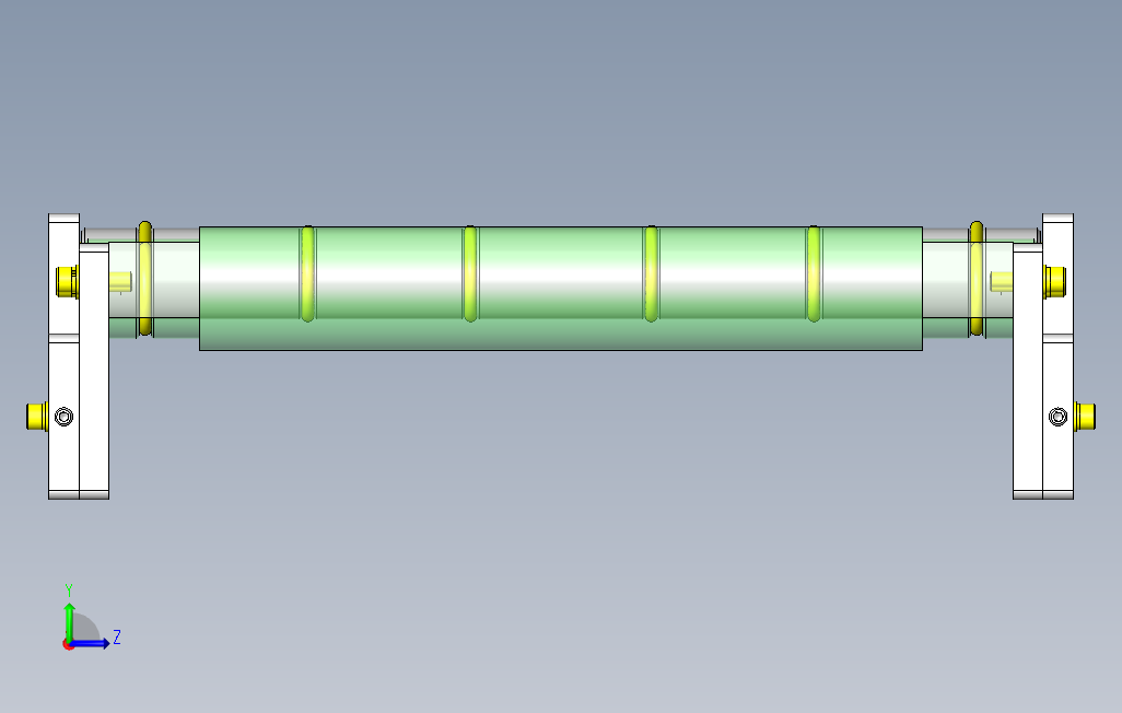 No.000097圆皮带机构_SOLIDWORKS 2010_模型图纸下载 – 懒石网