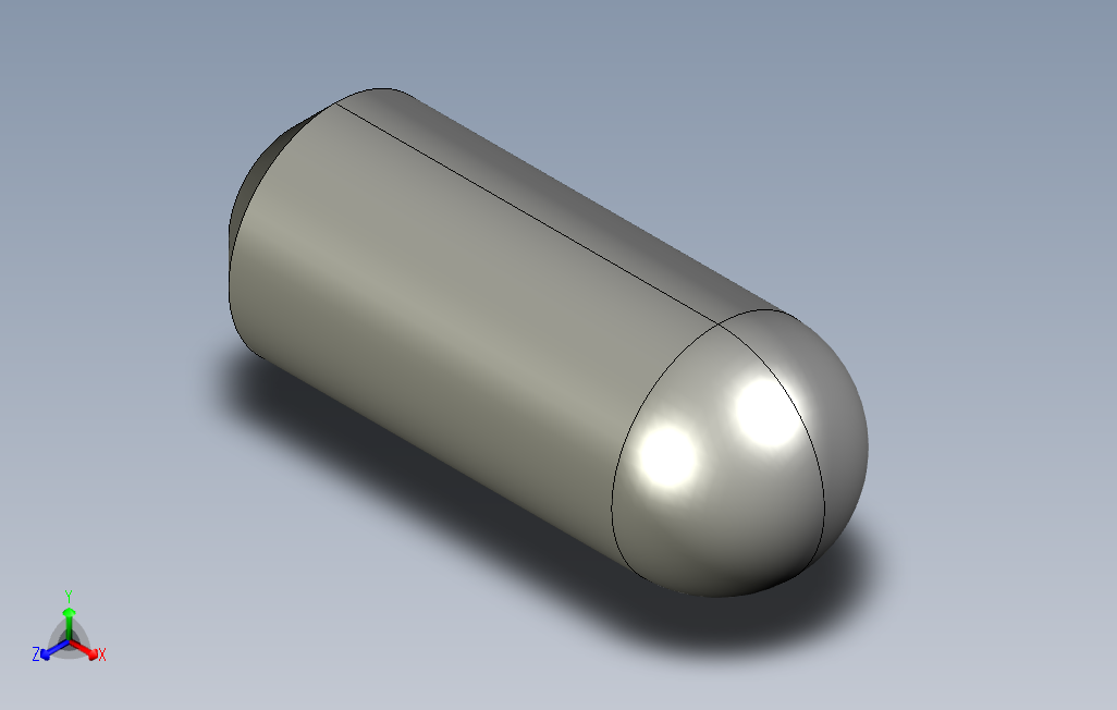 plmb-d10-l25精密定位销-直杆球面型.stp_STEP_模型图纸下载 – 懒石网