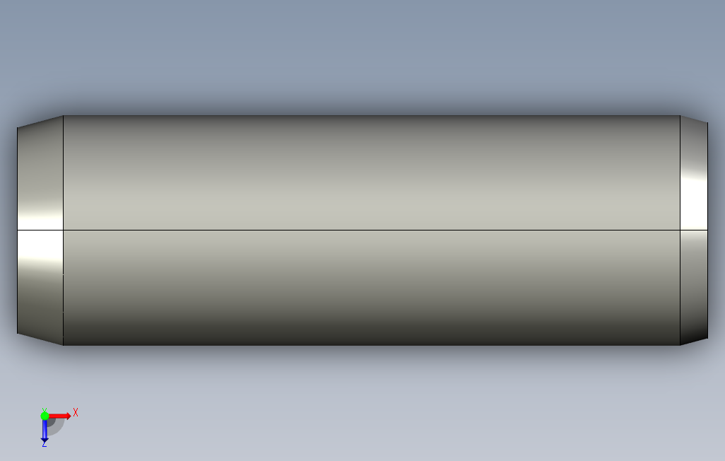 plnb-d10-l30粗定位用圆柱销-一端内螺纹型.stp_STEP_模型图纸下载 – 懒石网