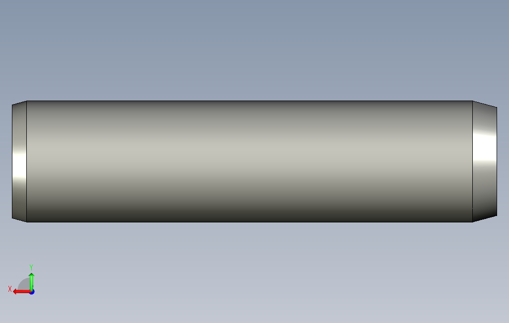 plnb-d10-l40粗定位用圆柱销-一端内螺纹型.stp_STEP_模型图纸下载 – 懒石网