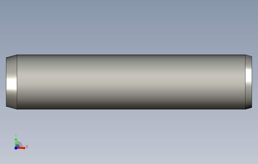 plnb-d10-l45粗定位用圆柱销-一端内螺纹型.stp_STEP_模型图纸下载 – 懒石网