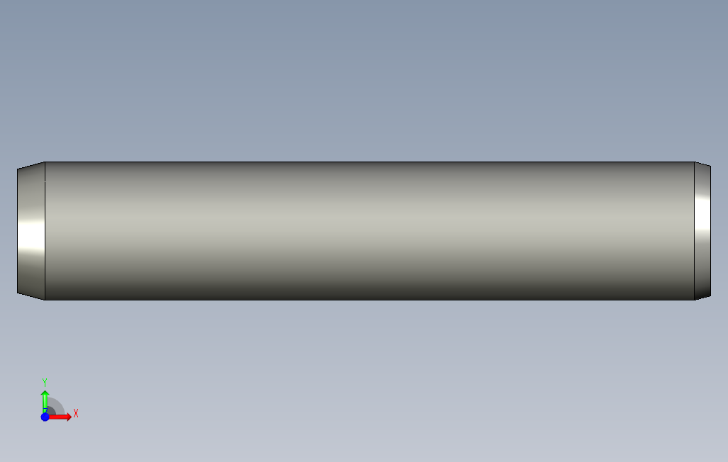 plnb-d10-l50粗定位用圆柱销-一端内螺纹型.stp_STEP_模型图纸下载 – 懒石网