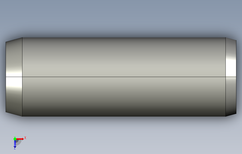 plnb-d12-l35粗定位用圆柱销-一端内螺纹型.stp_STEP_模型图纸下载 – 懒石网