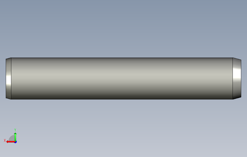 plnb-d8-l45粗定位用圆柱销-一端内螺纹型.stp_STEP_模型图纸下载 – 懒石网