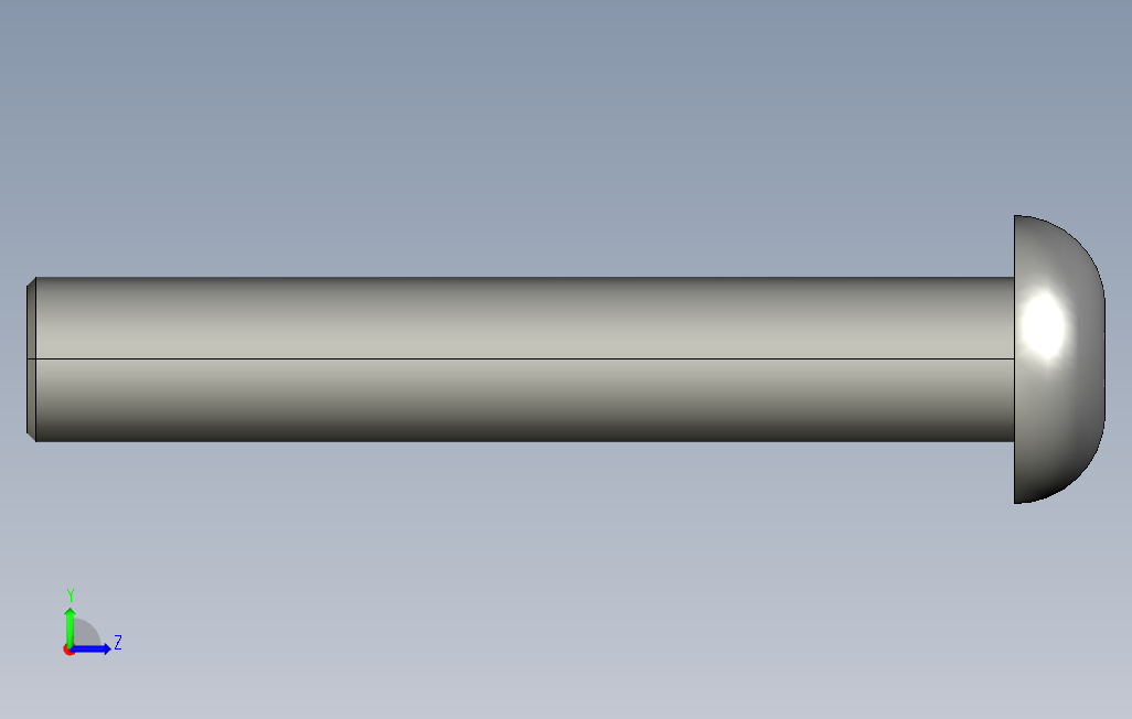 SCG-M10-L60内六角圆头螺栓.stp_STEP_模型图纸下载 – 懒石网